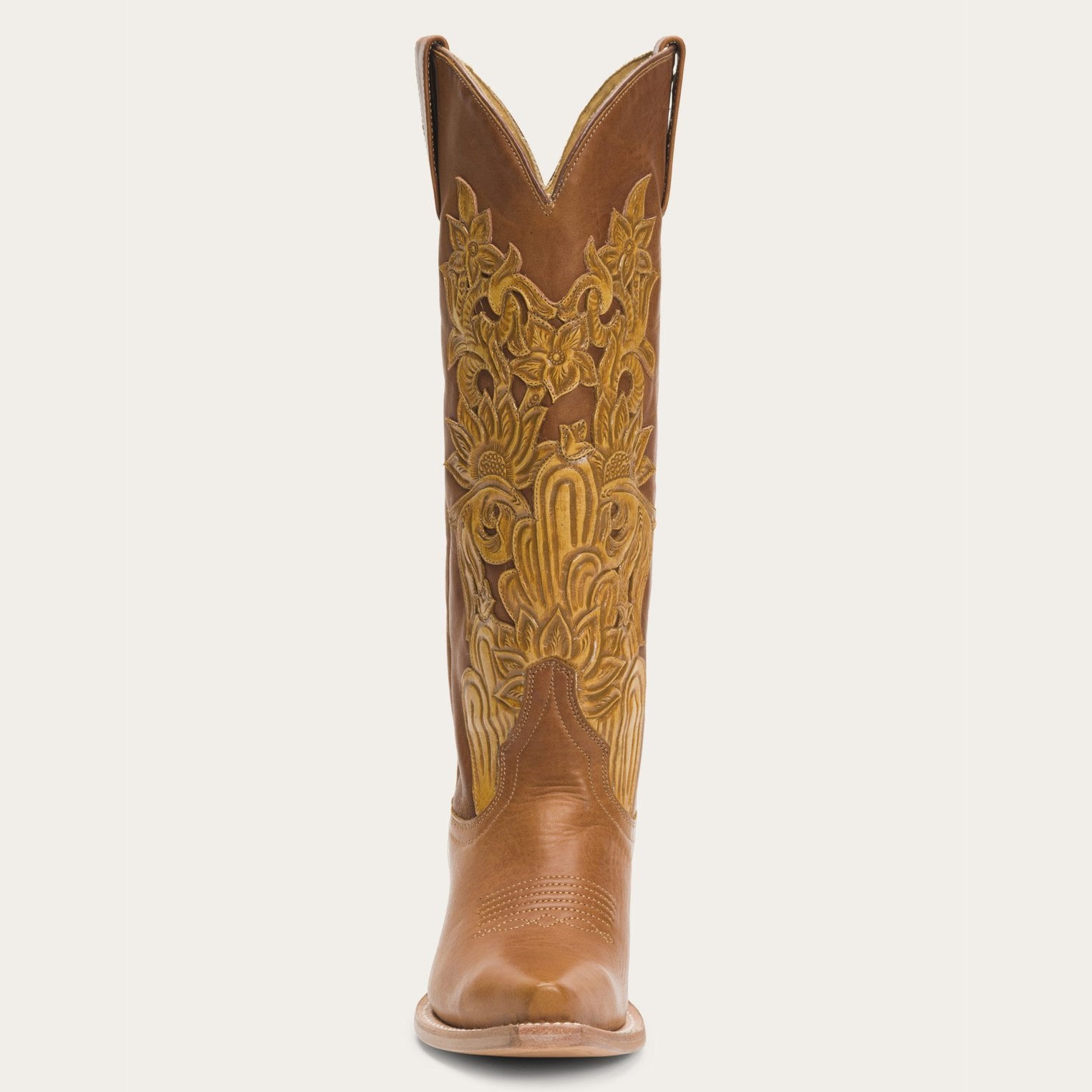 Hand-Tooled Leather Boots by Jules – Classic Style - Stetson